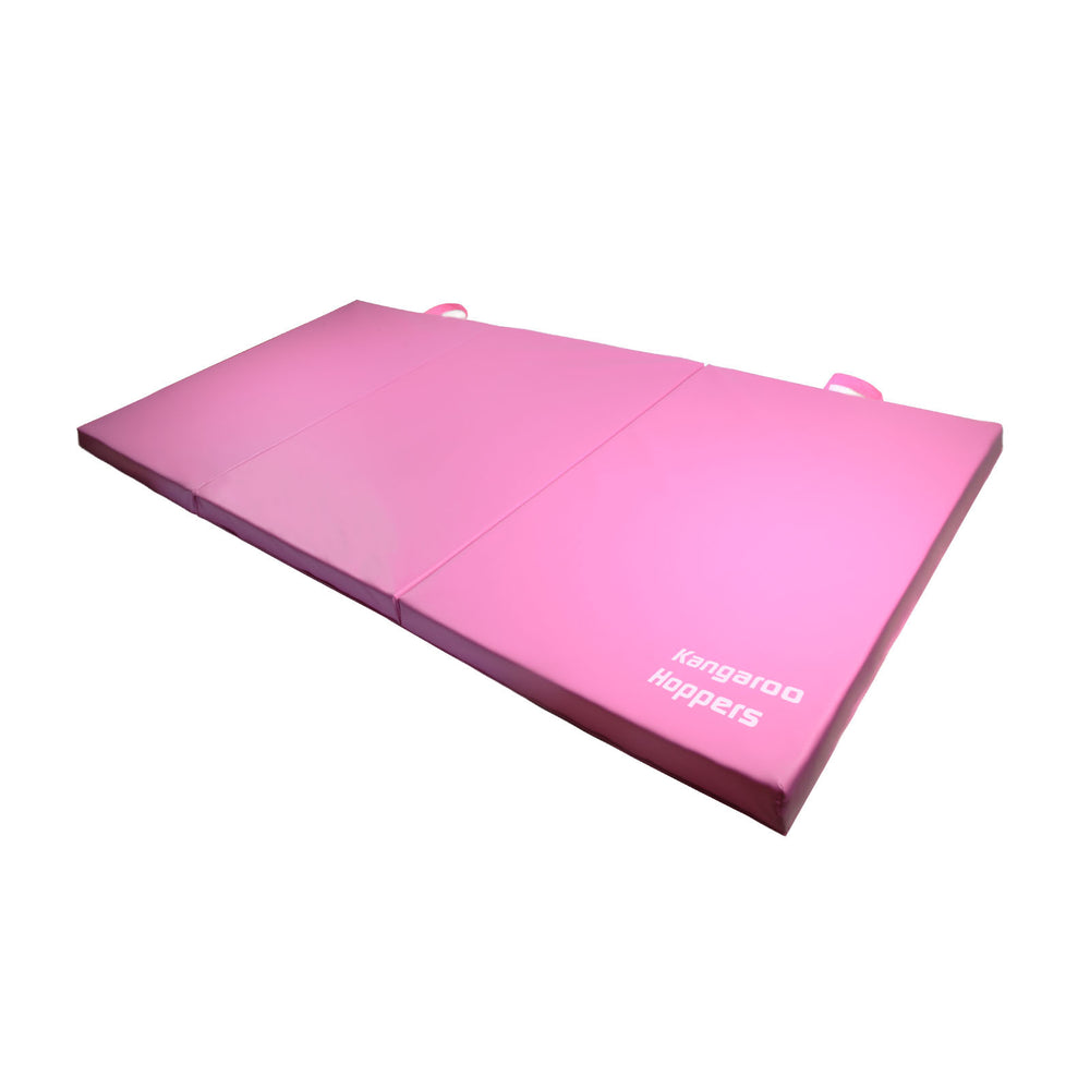 Tri-Fold Gymnastics Mat with Handles - Gymnastic Equipment for Kids ...