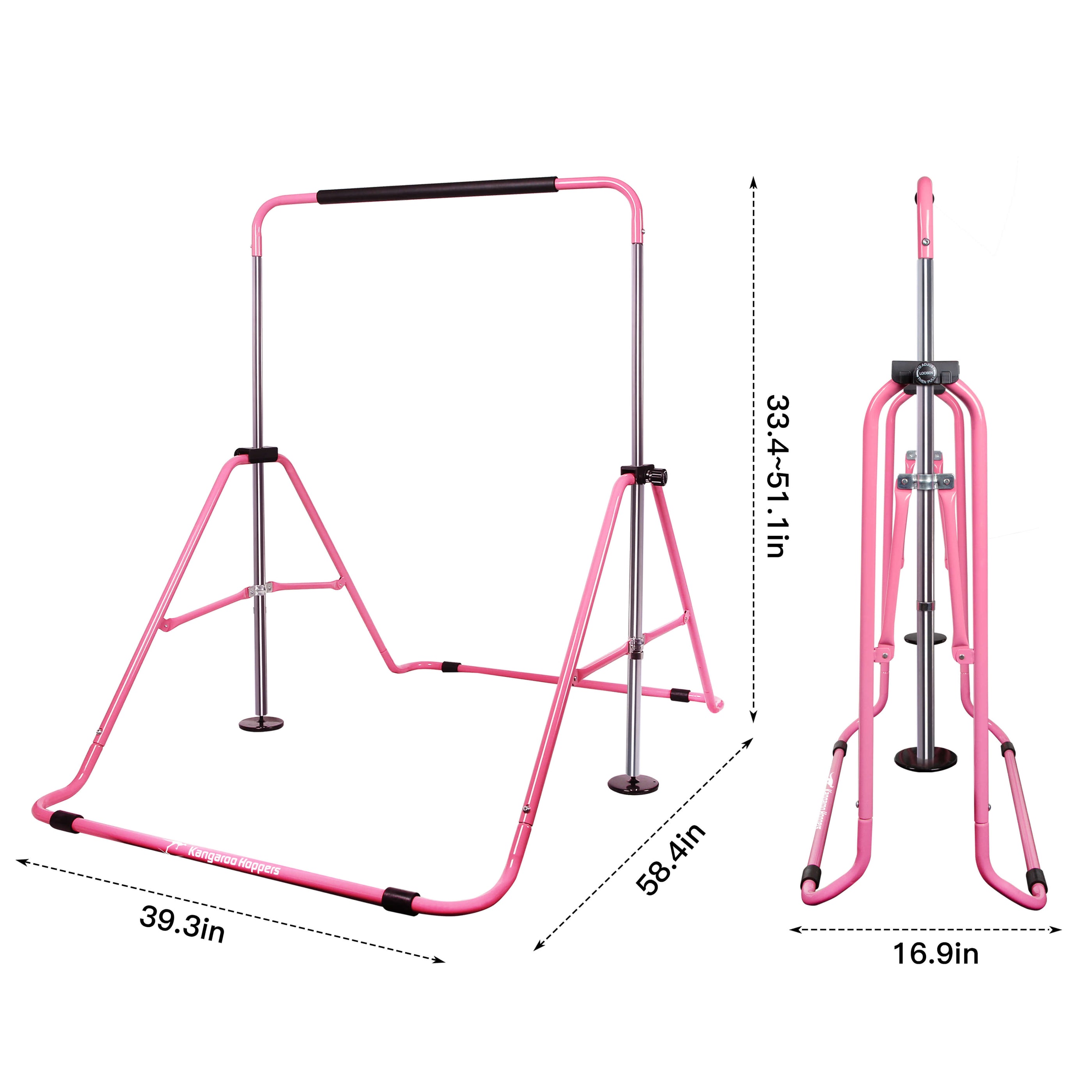Kangaroo Hoppers Kids’ Gymnastics kip bar bundle