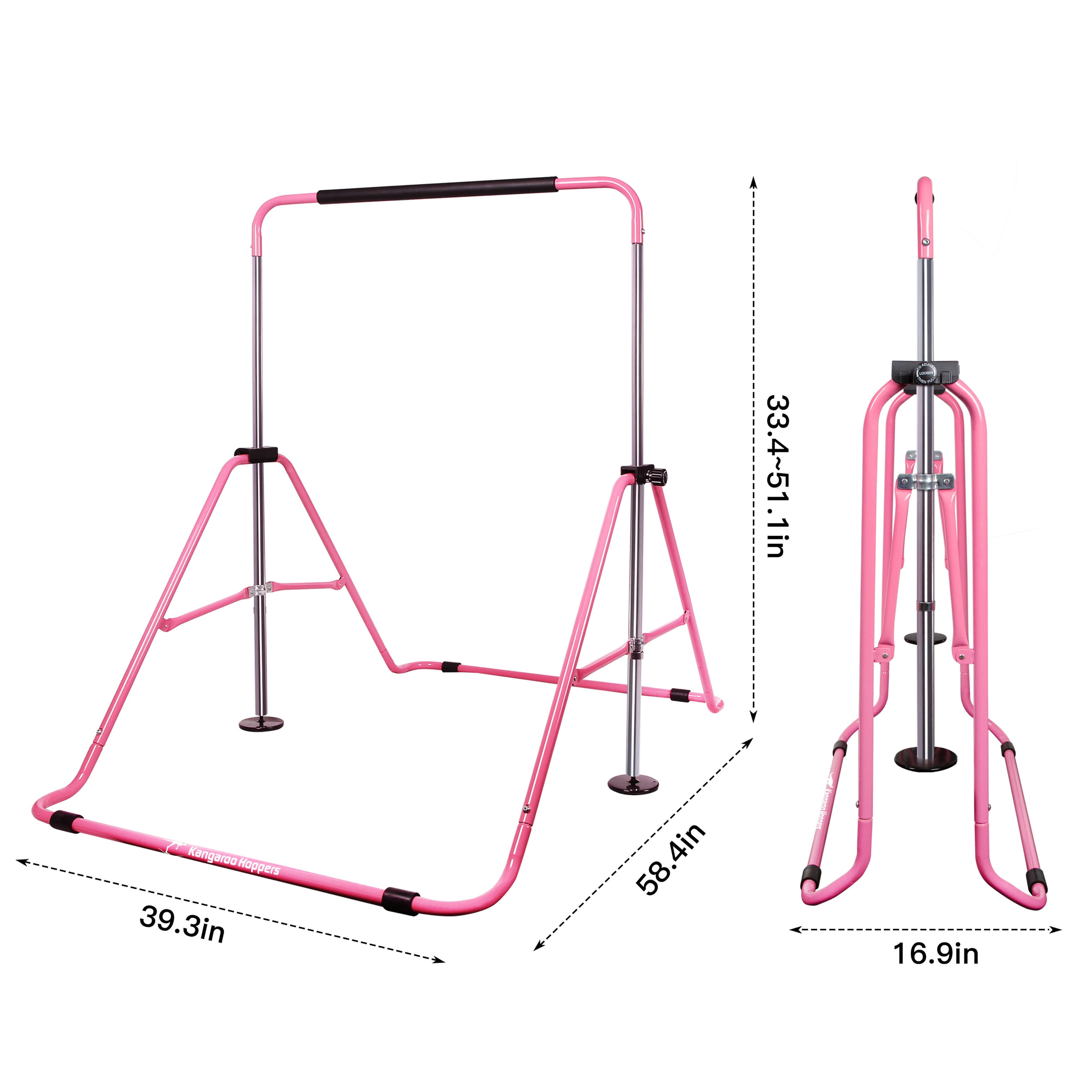 Kangaroo Hoppers Kids’ Gymnastics kip bar bundle